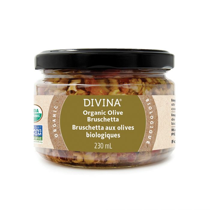 Divina Organic Olive Bruschetta - Olive Oil Co - Barrie - Newmarket ...